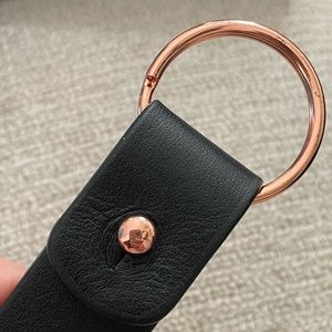 ROYCE New York | Accessories | Royce Minimalist Leather Key Chain Black ...